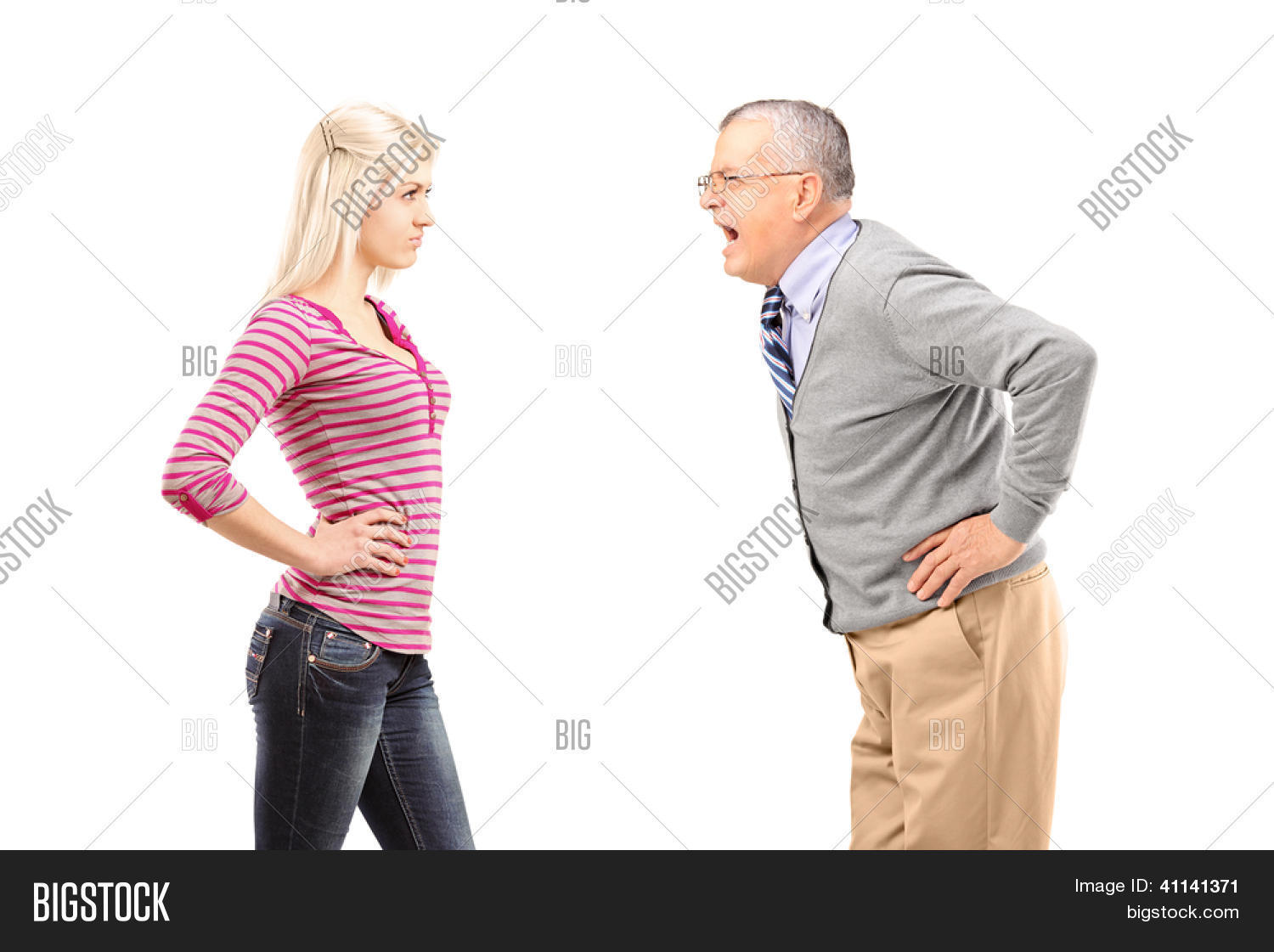 Angry Father Shouting Image & Photo (Free Trial) | Bigstock