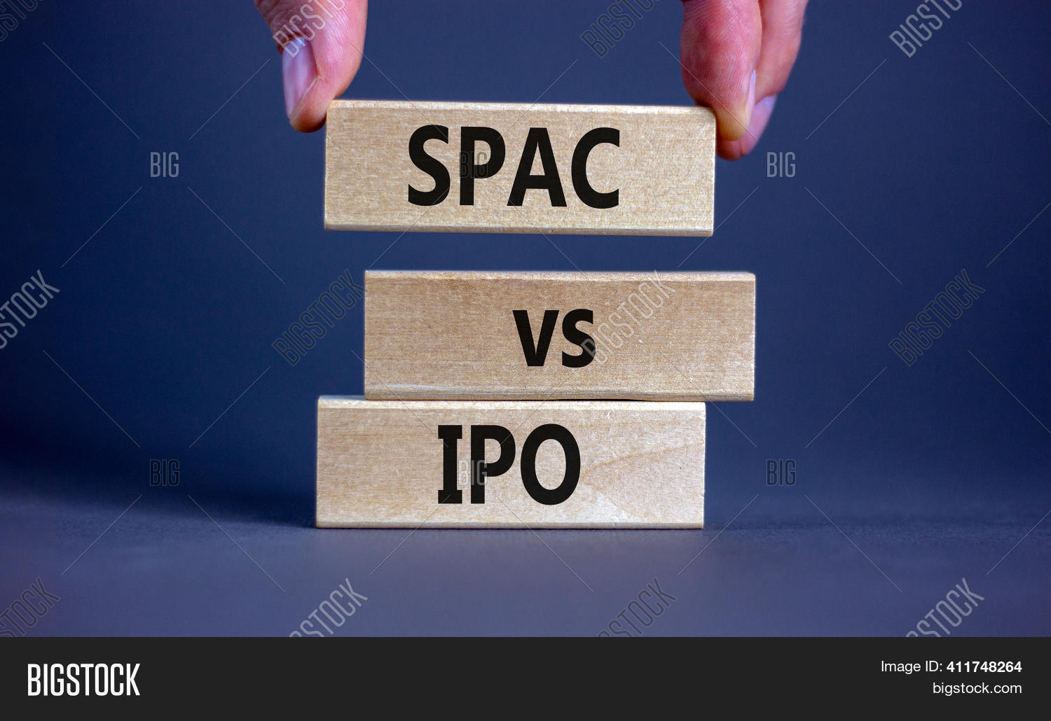 Spac Vs Ipo Symbol. Image & Photo (Free Trial) | Bigstock