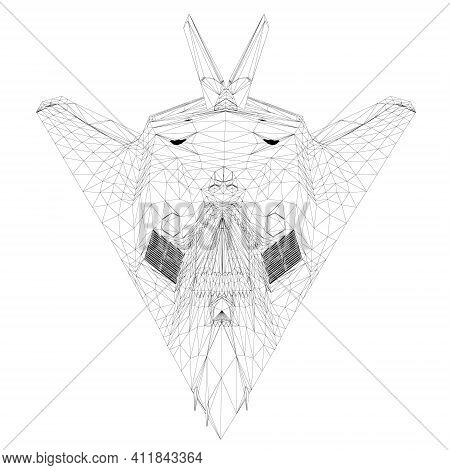 Wireframe Modern Vector & Photo (Free Trial) | Bigstock