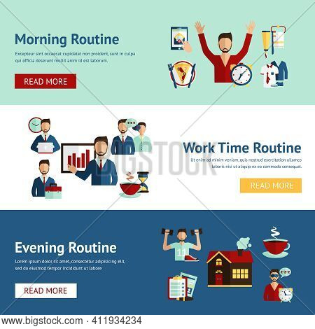 Morning Working Hours Vector & Photo (Free Trial) | Bigstock