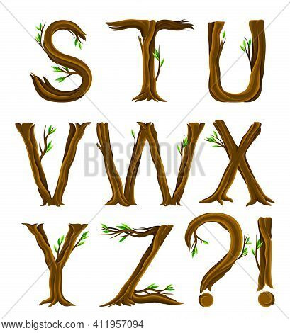 Forest Alphabet Vector & Photo (Free Trial) | Bigstock