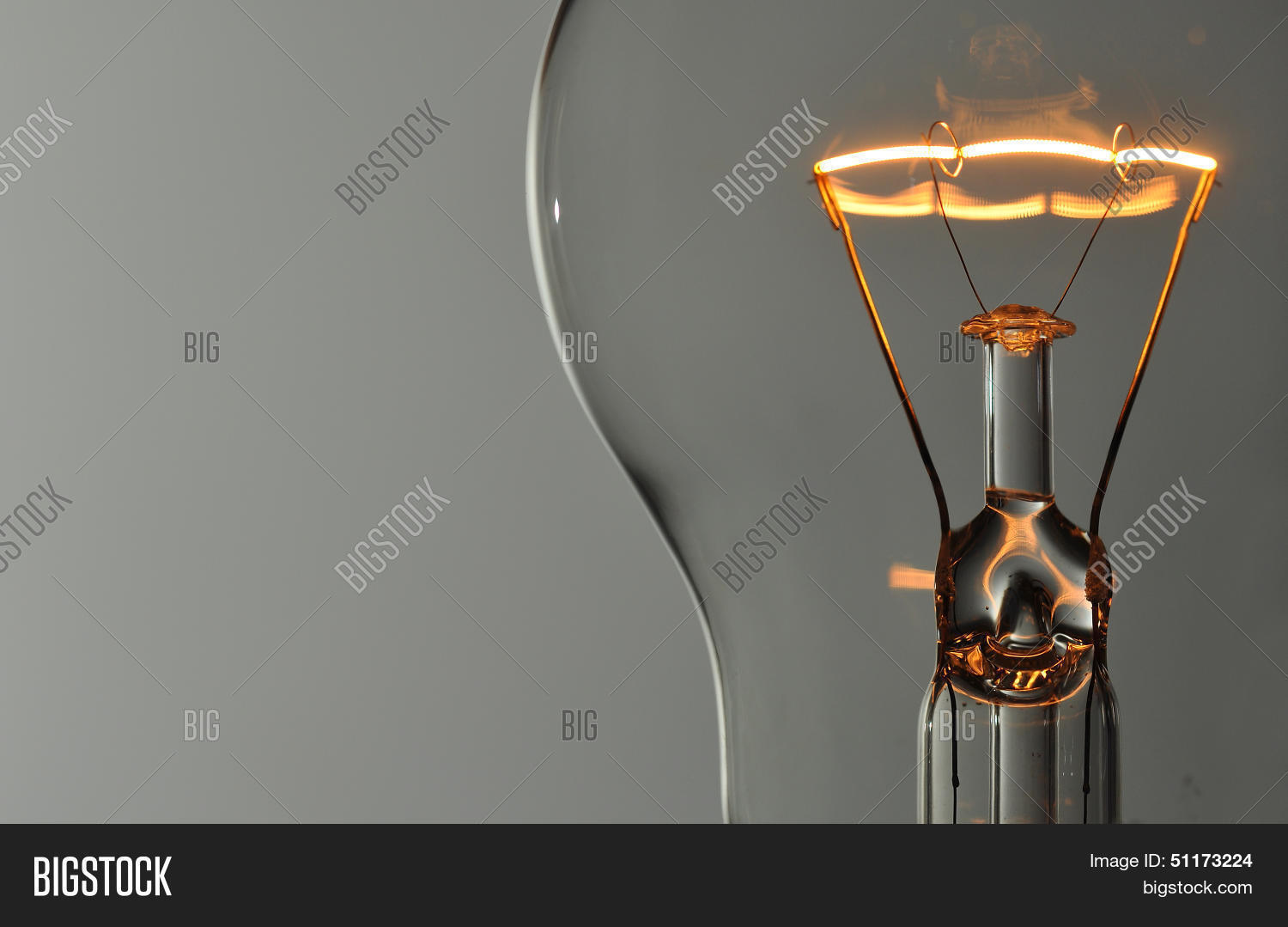 Glowing Light Bulb Image & Photo (Free Trial) | Bigstock