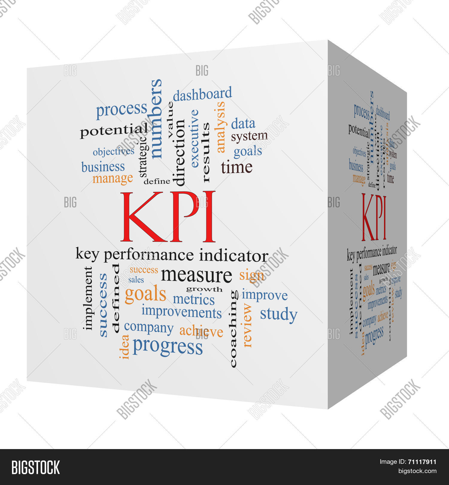Kpi Word Cloud Concept Image & Photo (Free Trial) | Bigstock