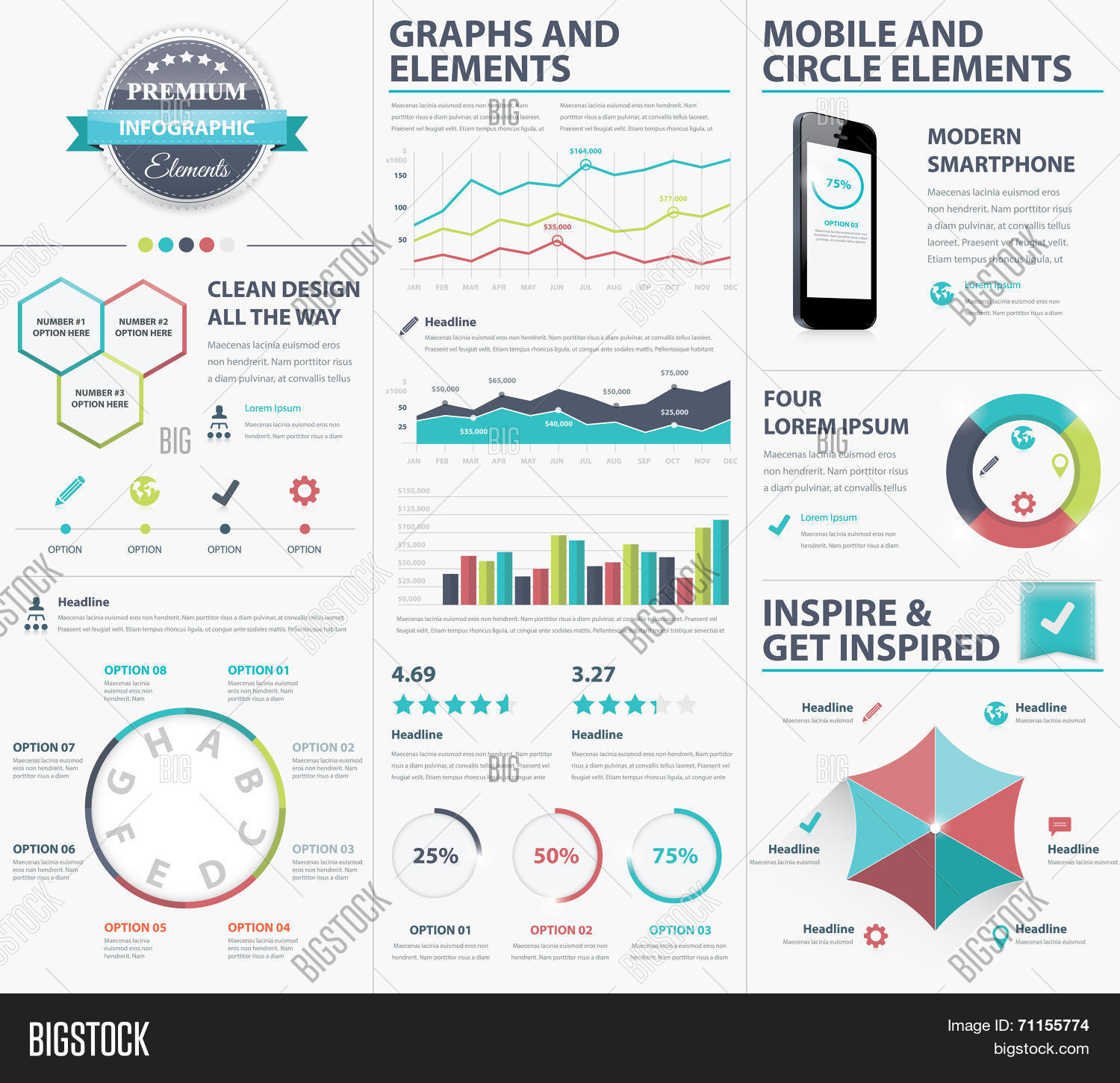 Big Infographic Vector & Photo (Free Trial) | Bigstock