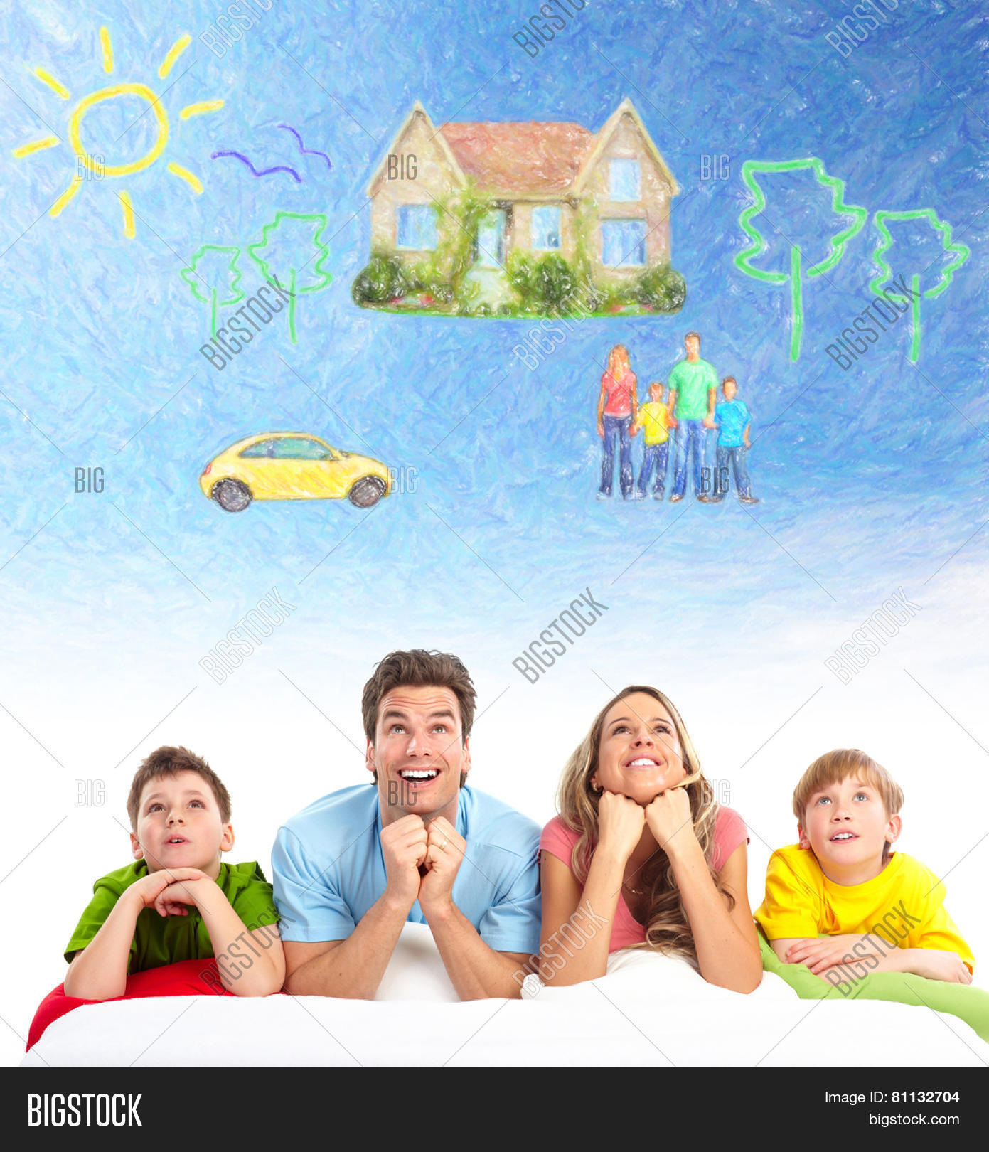 Family Thinking About Image & Photo (Free Trial) | Bigstock
