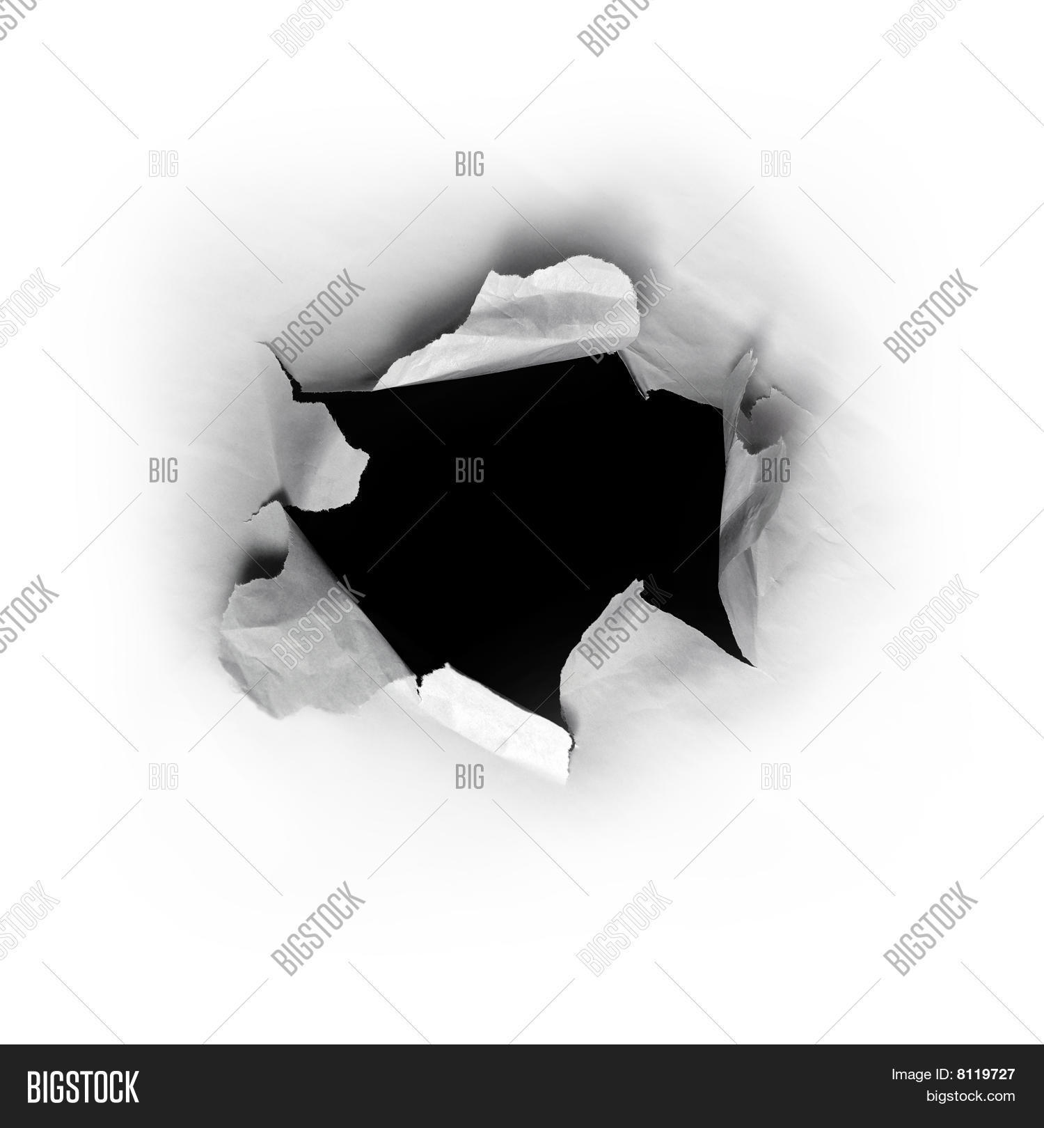 Hole Paper Image & Photo (Free Trial) | Bigstock