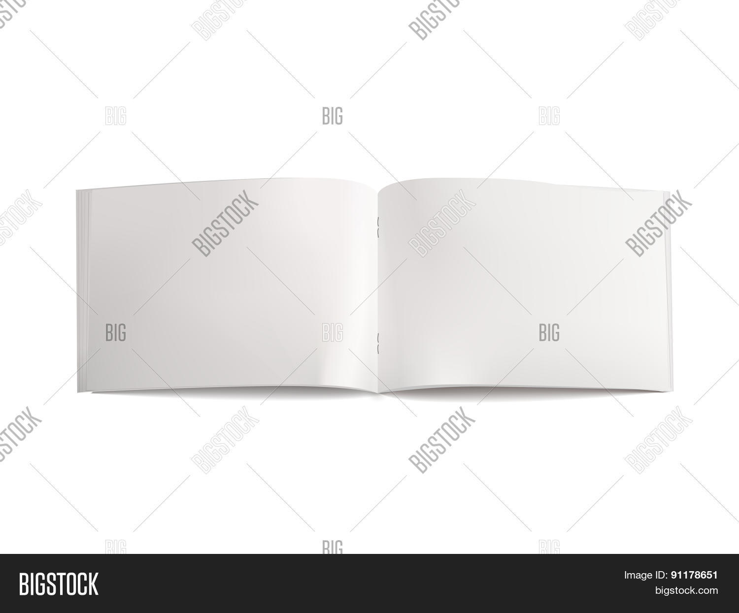 Blank Open Book Image & Photo (Free Trial) | Bigstock