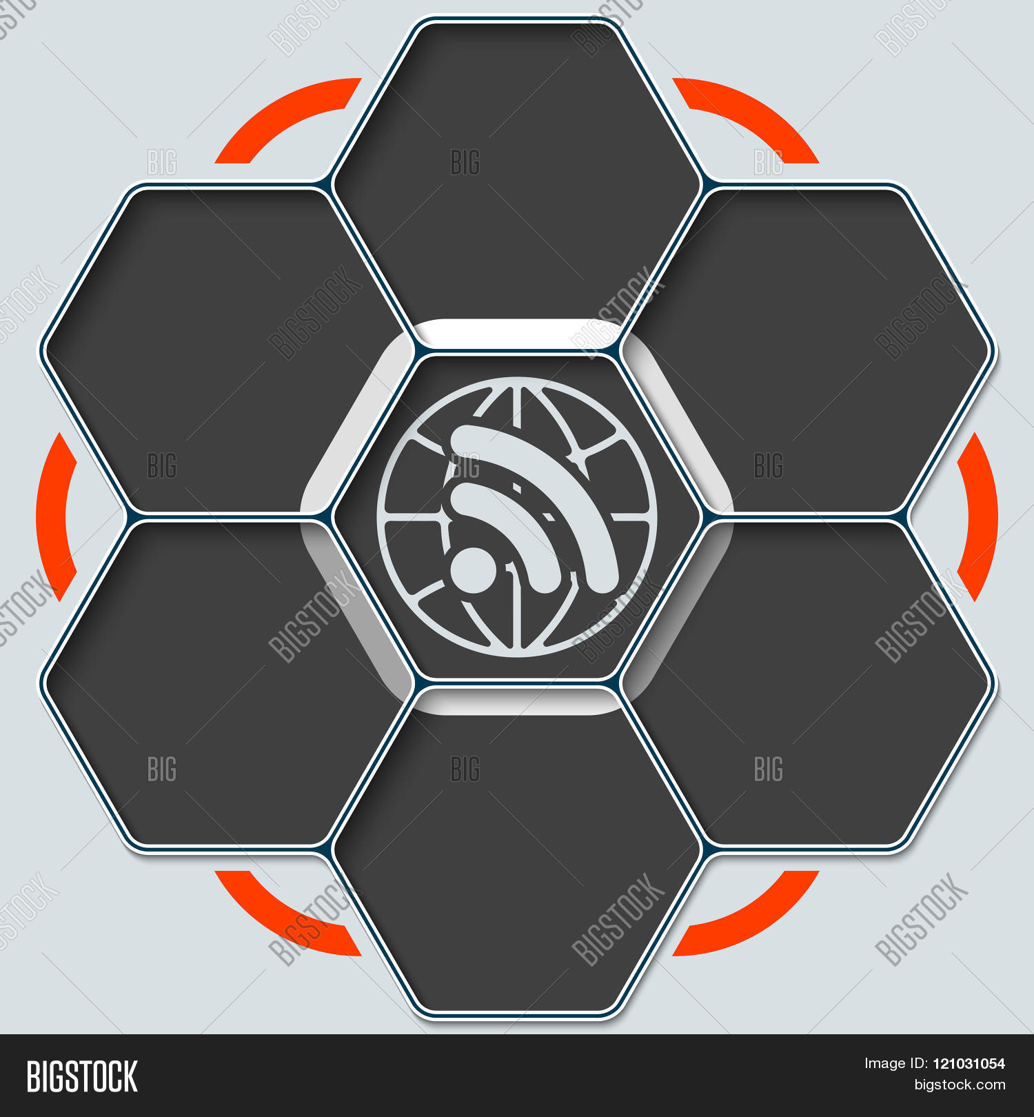 Feed Symbol Vector & Photo (Free Trial) | Bigstock