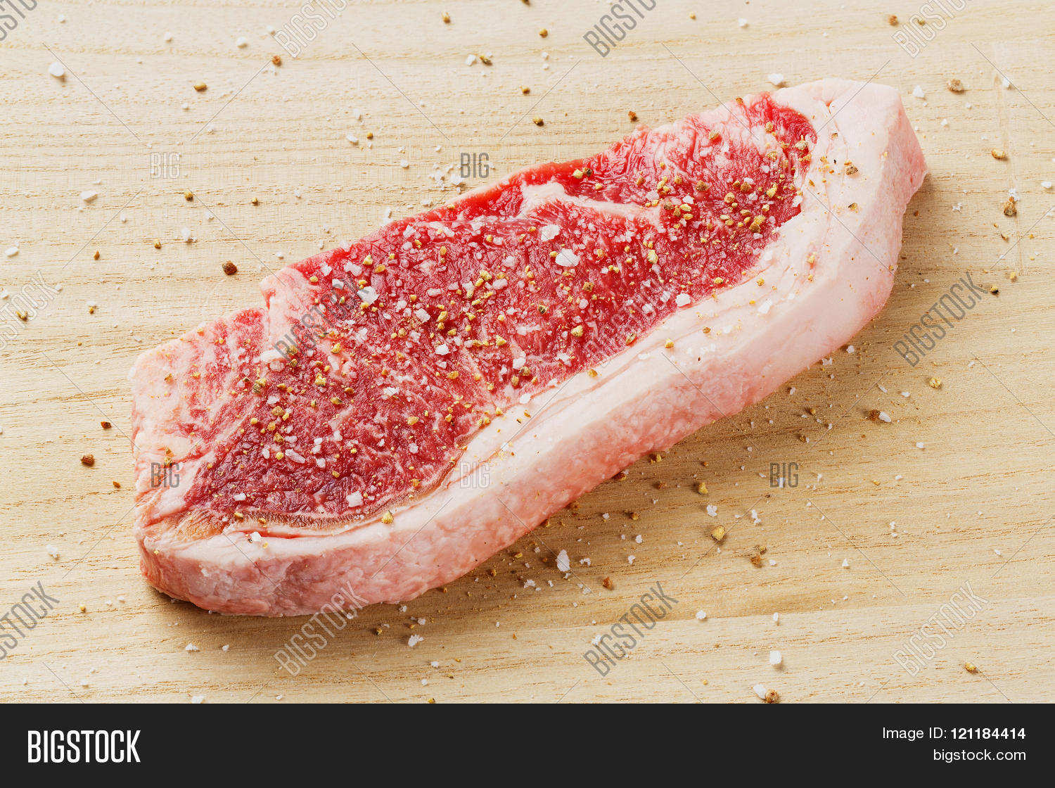 Beef Striploin Steak Image & Photo (Free Trial) | Bigstock