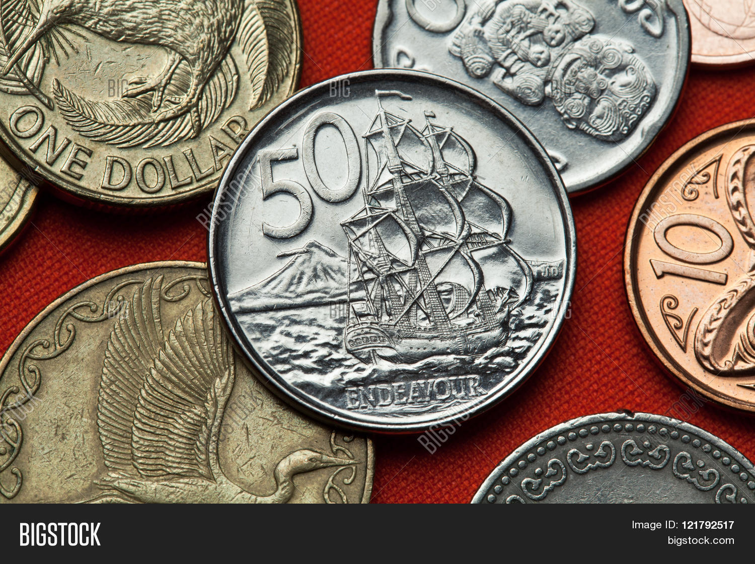 Coins New Zealand. HM Image & Photo (Free Trial) | Bigstock