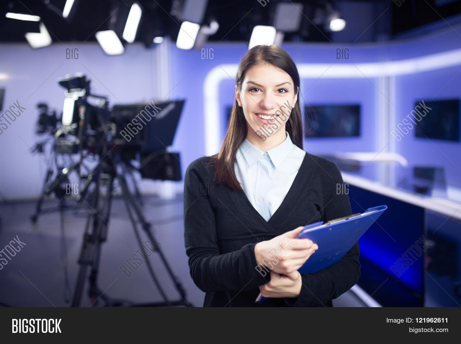 Television Presenter Image & Photo (Free Trial) | Bigstock