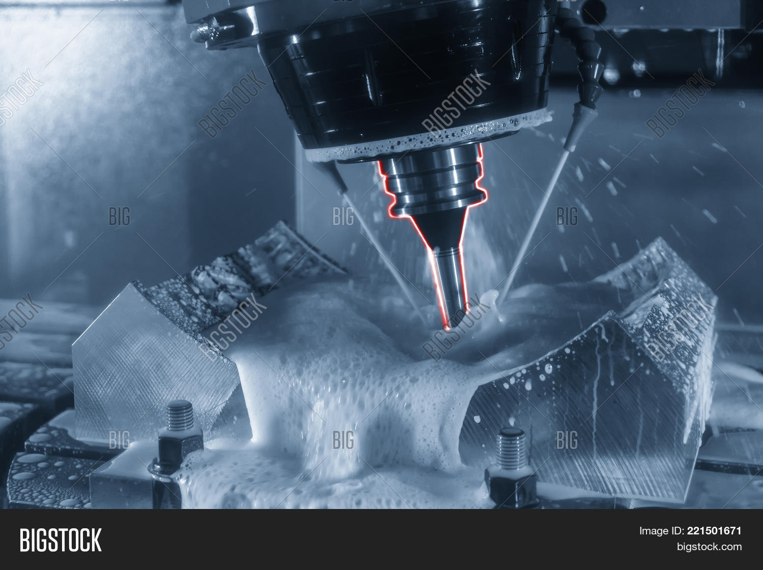 5-axis CNC Machine Image & Photo (Free Trial) | Bigstock