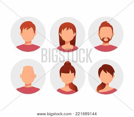 Characters Avatars Vector & Photo (Free Trial) | Bigstock