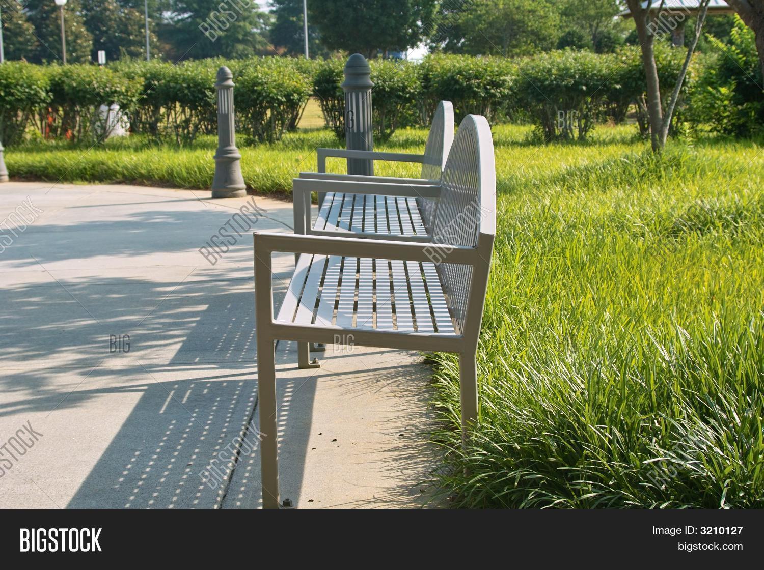 Park Benches Image & Photo (Free Trial) | Bigstock