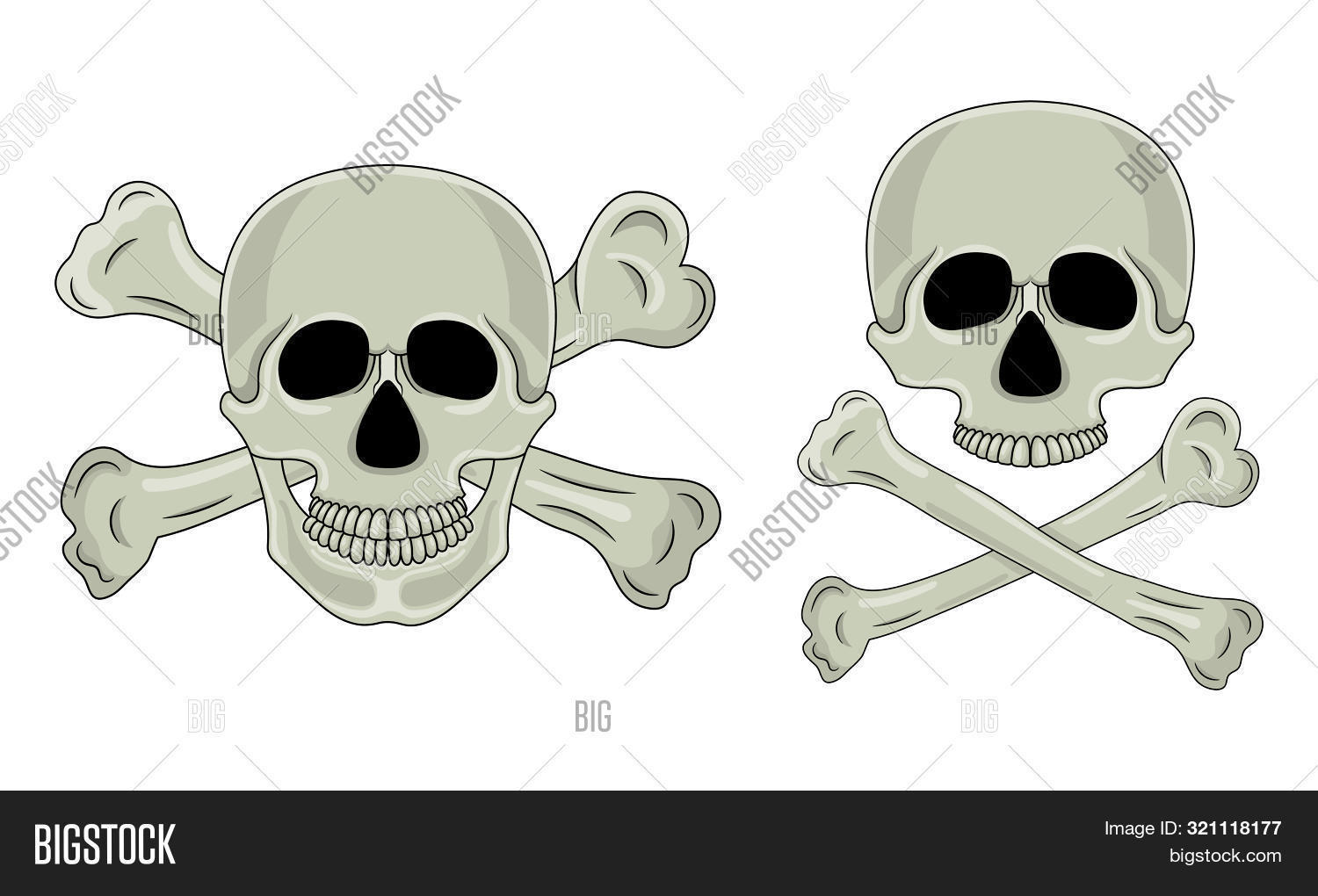 Skull Crossed Bones Image & Photo (Free Trial) | Bigstock