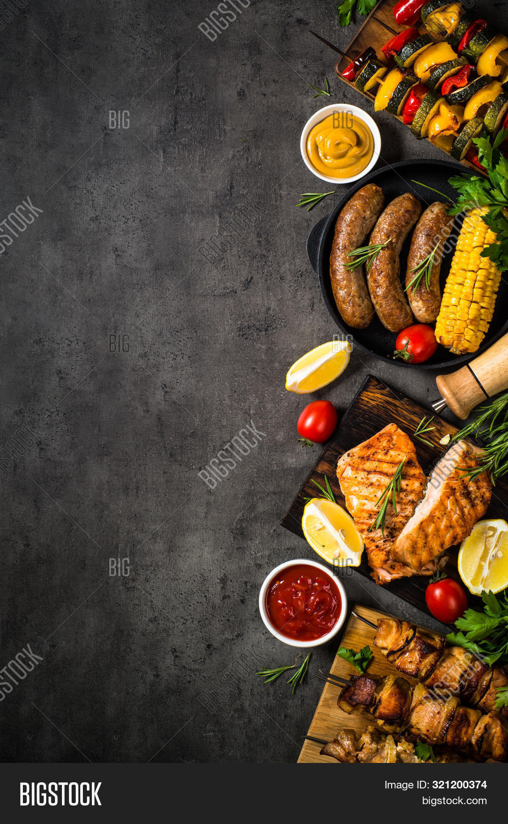 Barbeque Dish Image & Photo (Free Trial) | Bigstock