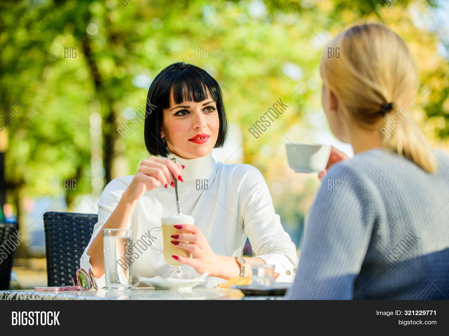 Conversation Women Image & Photo (Free Trial) | Bigstock