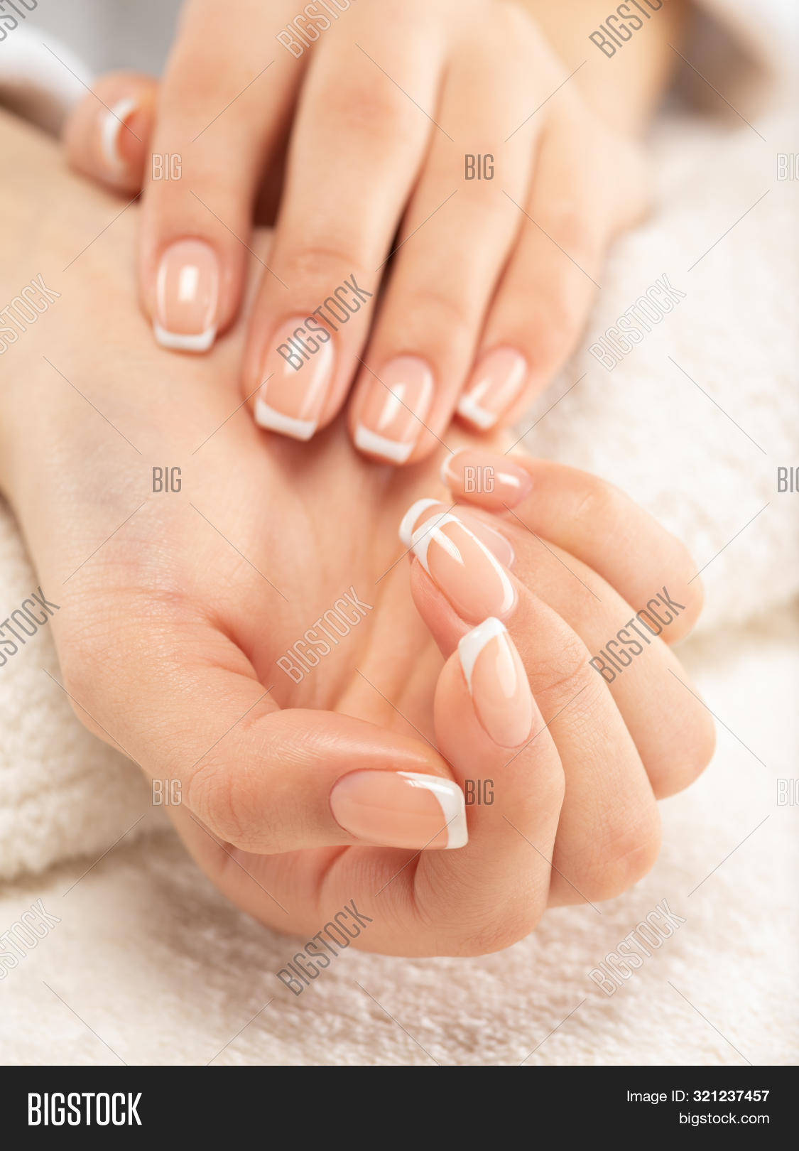 Woman Gets Manicure Image & Photo (Free Trial) | Bigstock