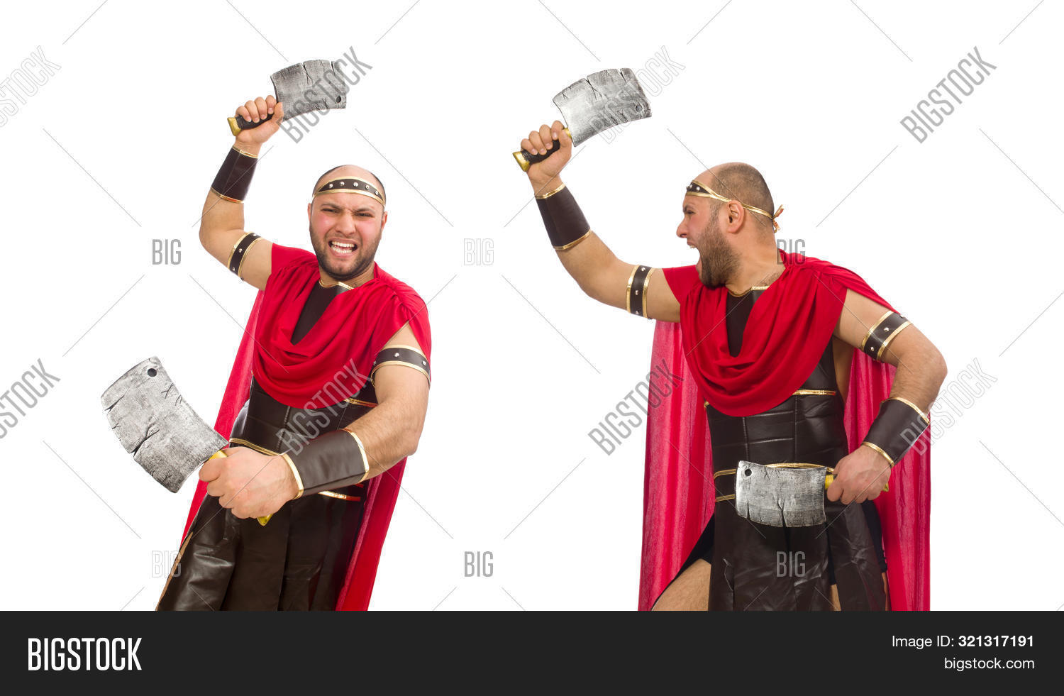 Gladiator Isolated On Image & Photo (Free Trial) | Bigstock