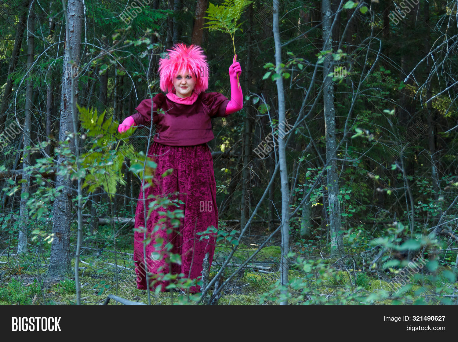 Young Witch Purple Image & Photo (Free Trial) | Bigstock