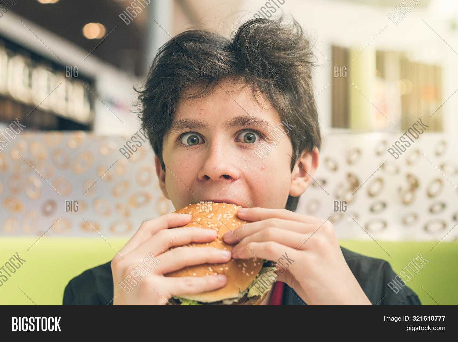 Crazy Hungry Boy Image & Photo (Free Trial) | Bigstock