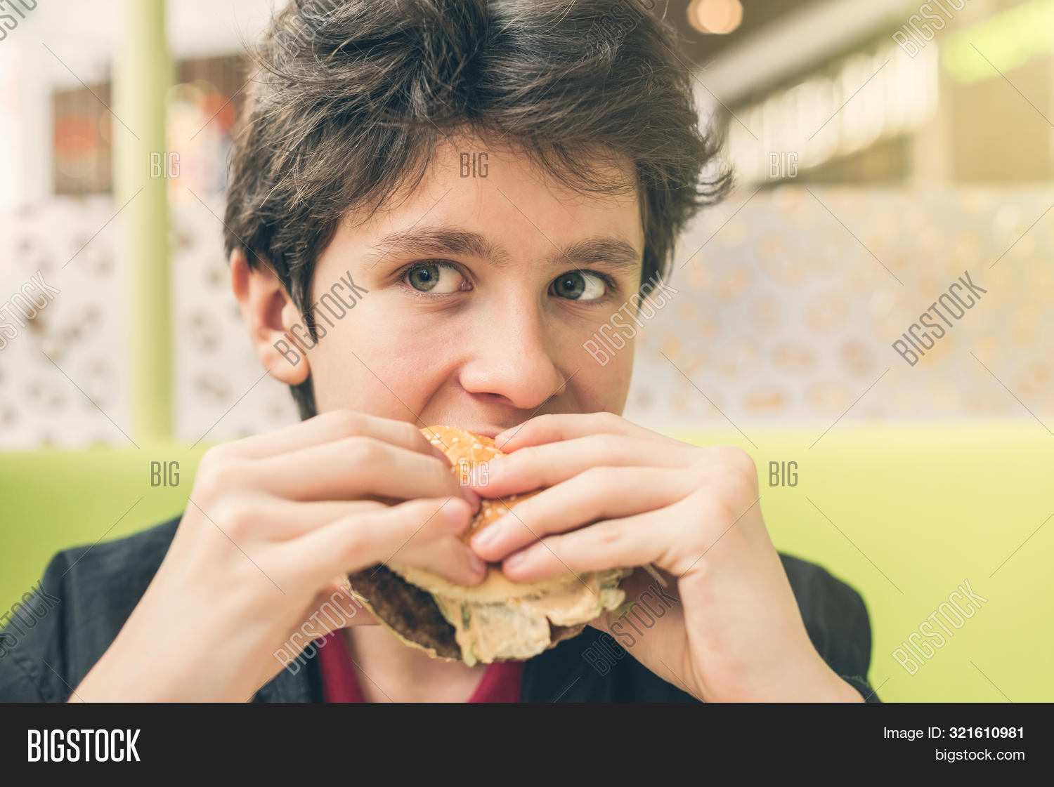 Crazy Hungry Boy Image & Photo (Free Trial) | Bigstock