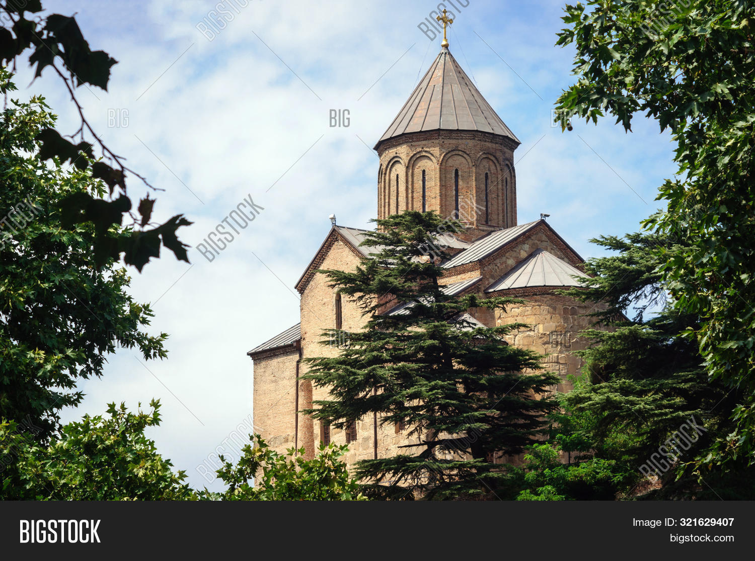Metekhi Church Church Image & Photo (Free Trial) | Bigstock