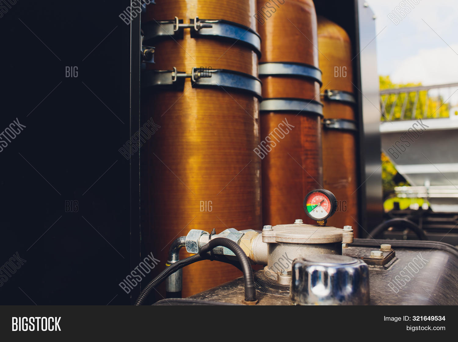 Lpg , Ngv Gas Tanks Image & Photo (Free Trial) | Bigstock
