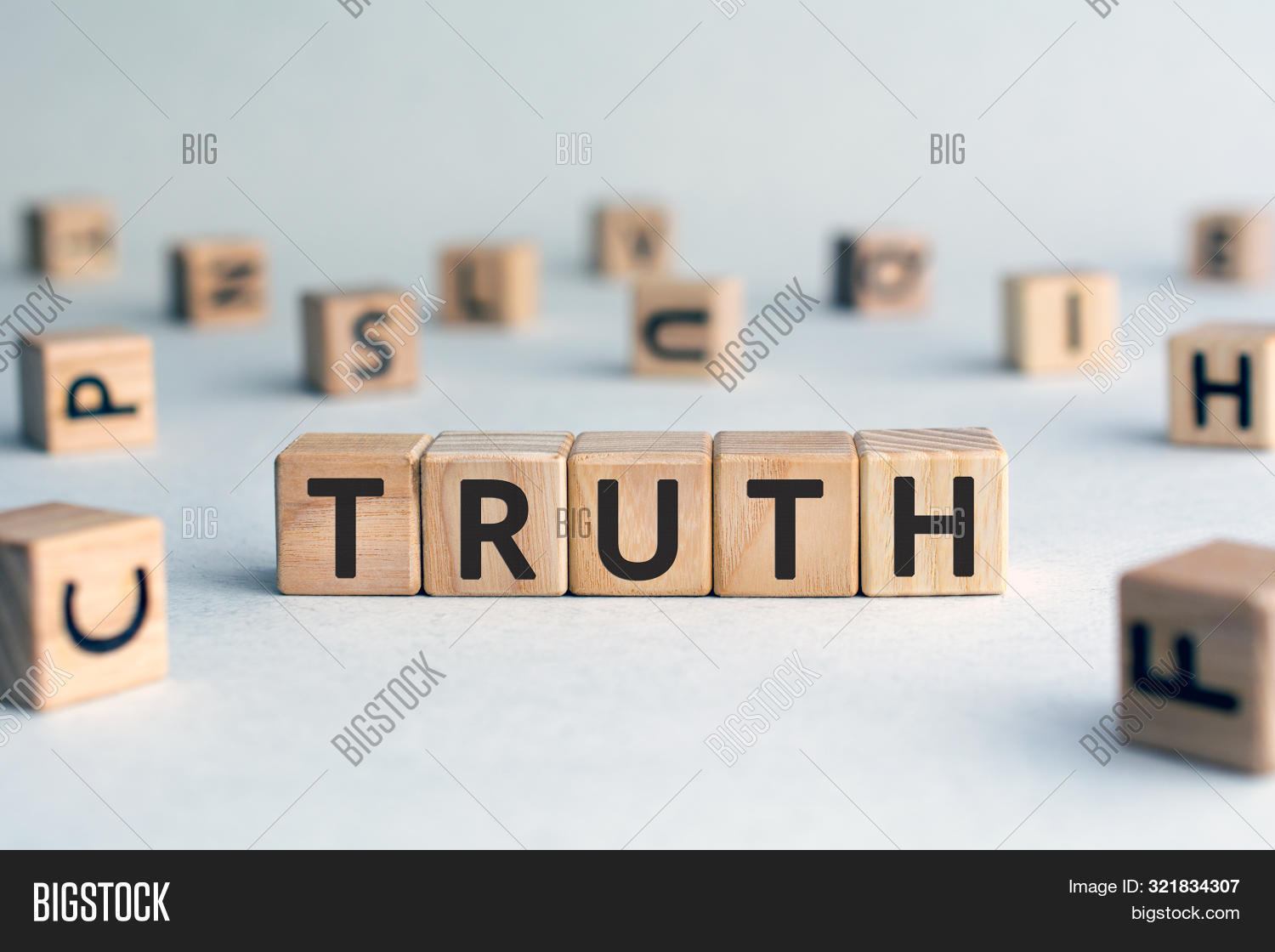 Truth - Word Wooden Image & Photo (Free Trial) | Bigstock