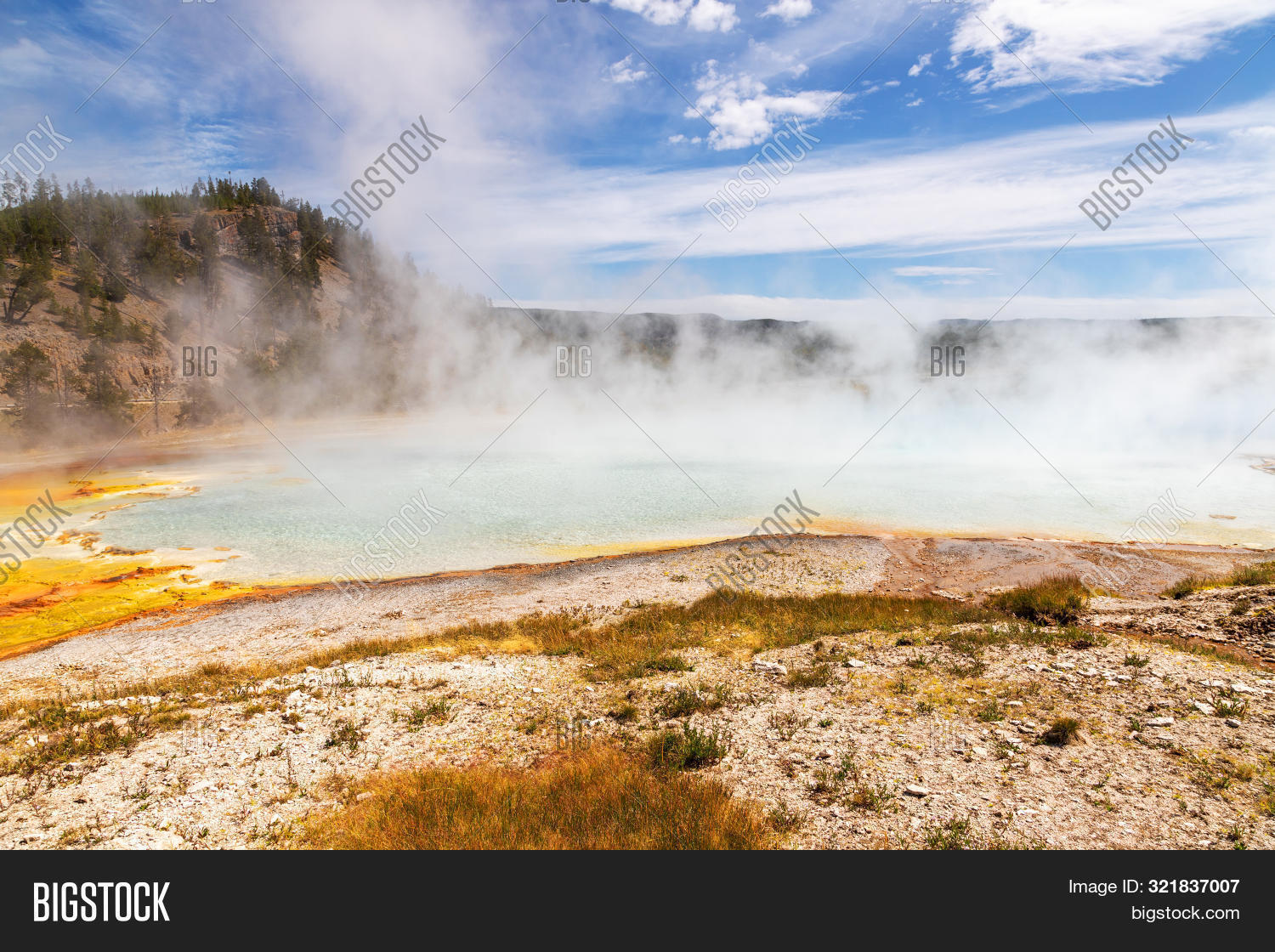 Steam Rises Pool Grand Image & Photo (Free Trial) | Bigstock