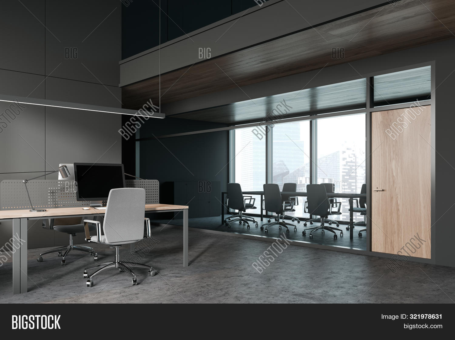 Gray Conference Room Image & Photo (Free Trial) | Bigstock