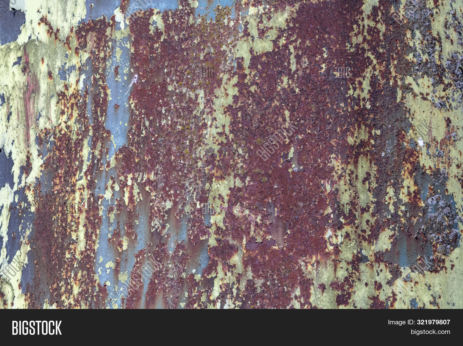 Peeling Rusty Metal Image & Photo (Free Trial) | Bigstock