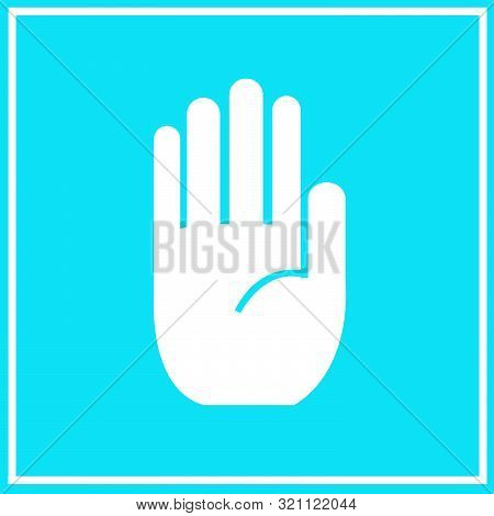 No Entry Hand Sign Vector & Photo (Free Trial) | Bigstock