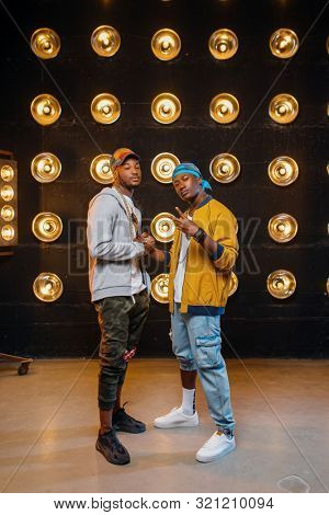 Two Black Rappers Caps Image & Photo (Free Trial) | Bigstock