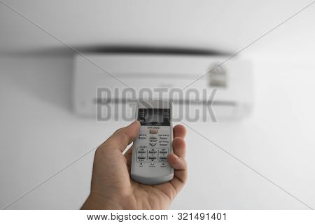Mans Hand Using Remote Image & Photo (Free Trial) | Bigstock