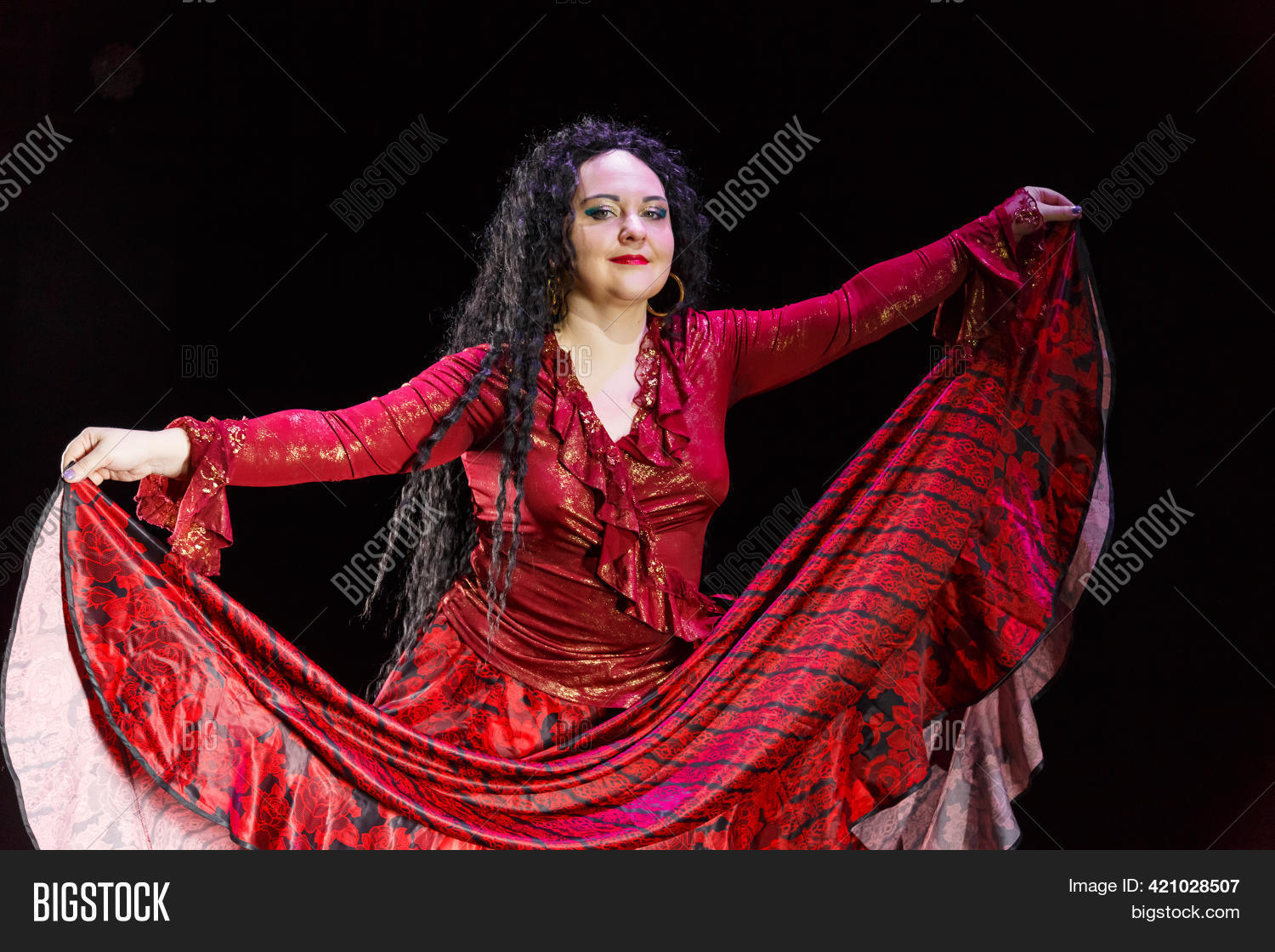 Gypsy Woman Barefoot Image & Photo (Free Trial) | Bigstock