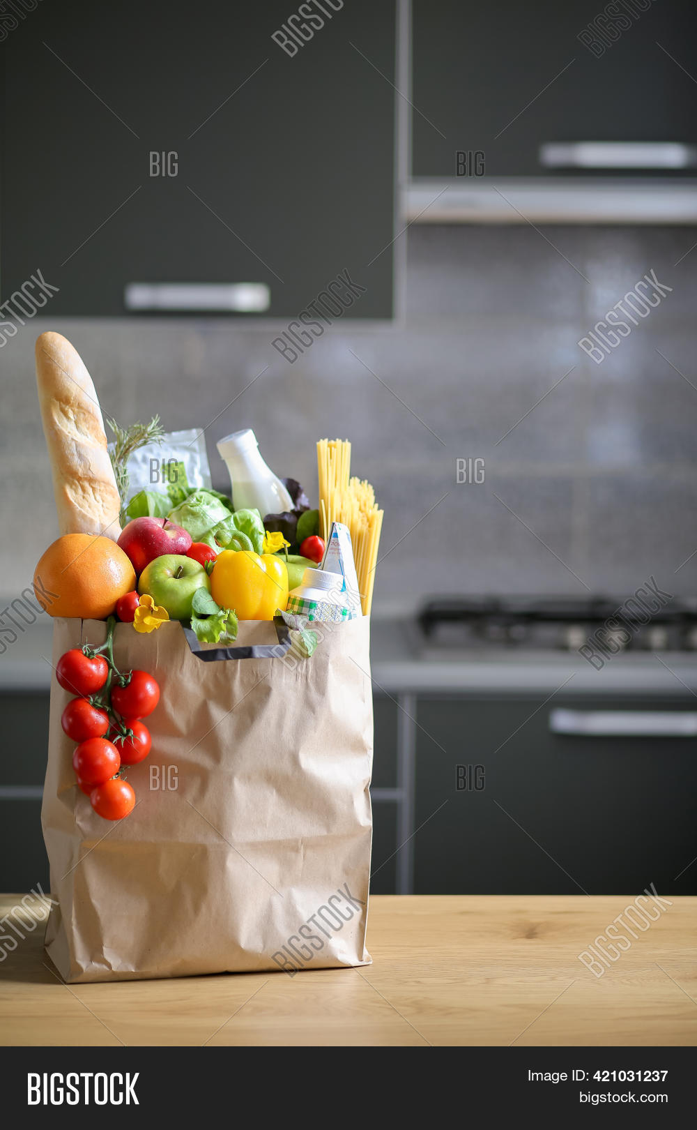 Full Paper Bag Healthy Image & Photo (Free Trial) | Bigstock