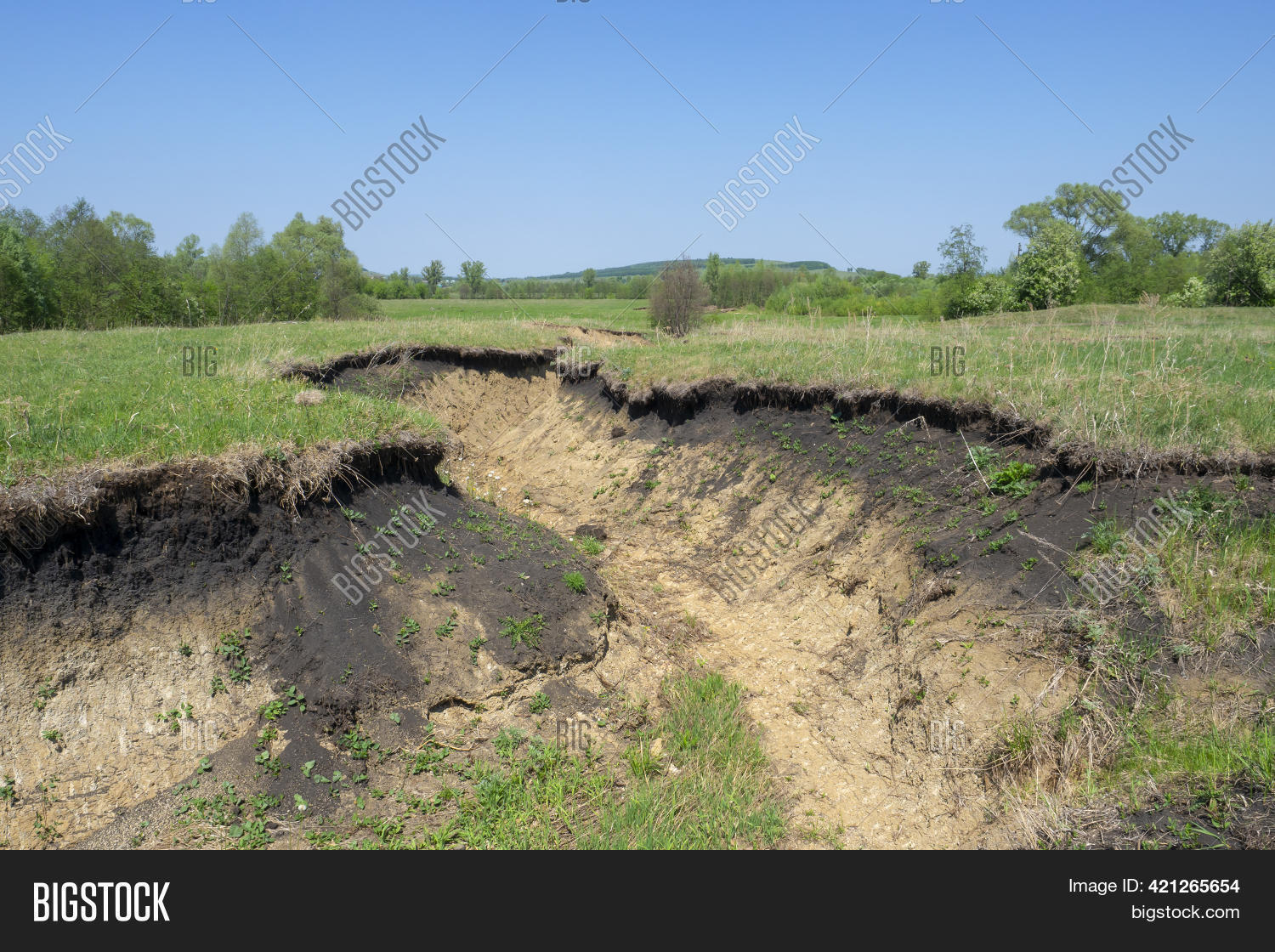 Deep Ravine Clay Image & Photo (Free Trial) | Bigstock