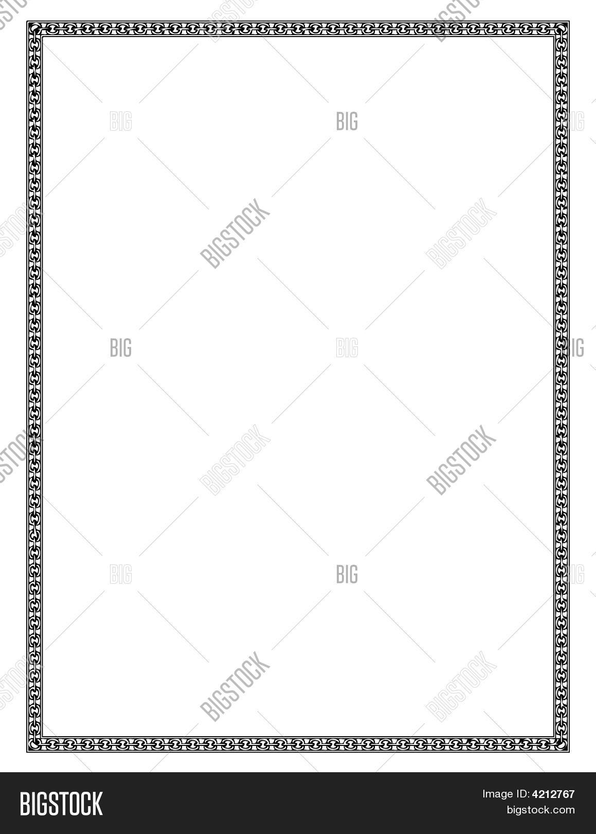 Chain Link Border Image & Photo (Free Trial) | Bigstock