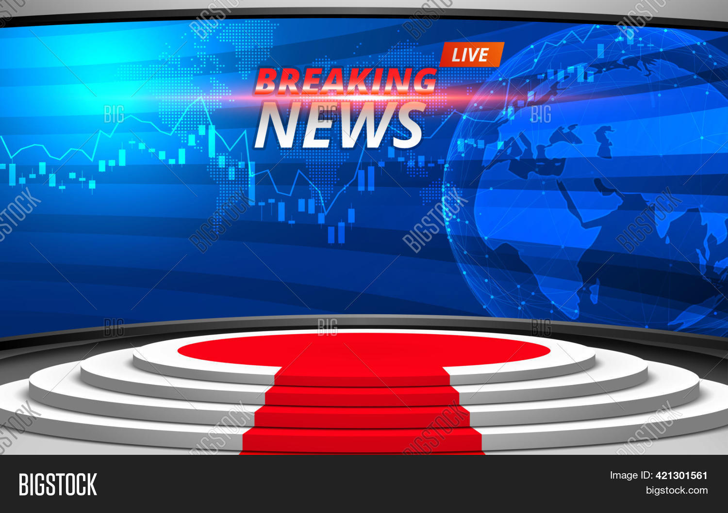Tv News Background, Image & Photo (Free Trial) | Bigstock