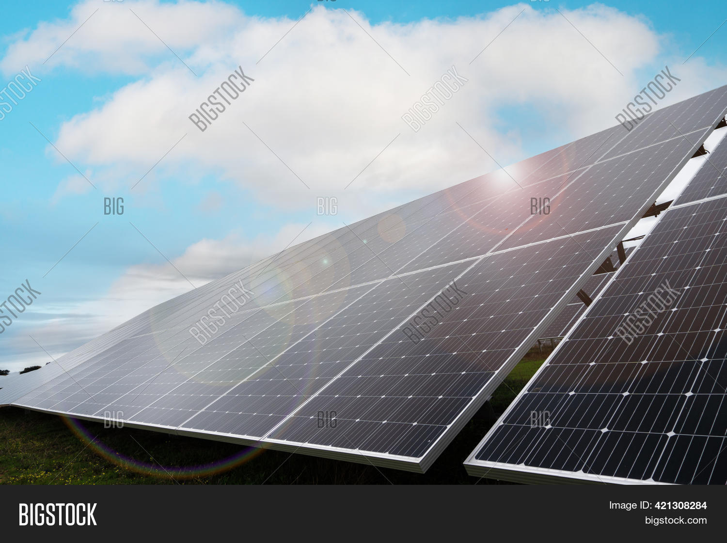 Solar Panels Under Image & Photo (Free Trial) | Bigstock