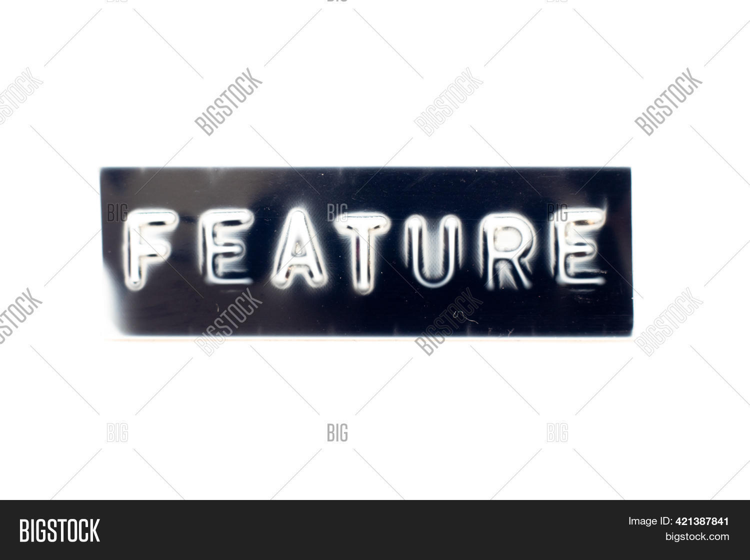 Embossed Letter Word Image & Photo (Free Trial) | Bigstock