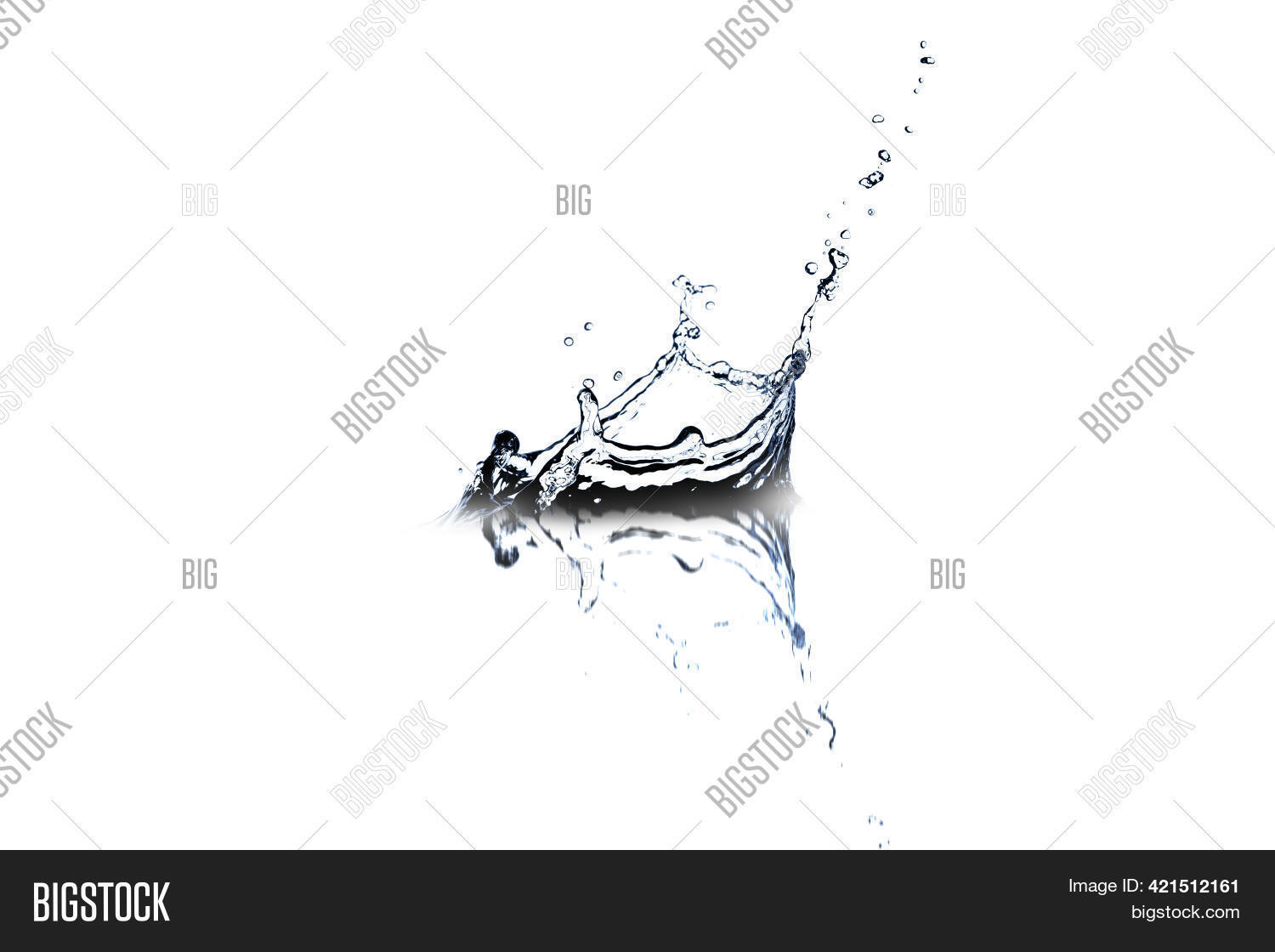 Isolated Blue Water Image & Photo (Free Trial) | Bigstock