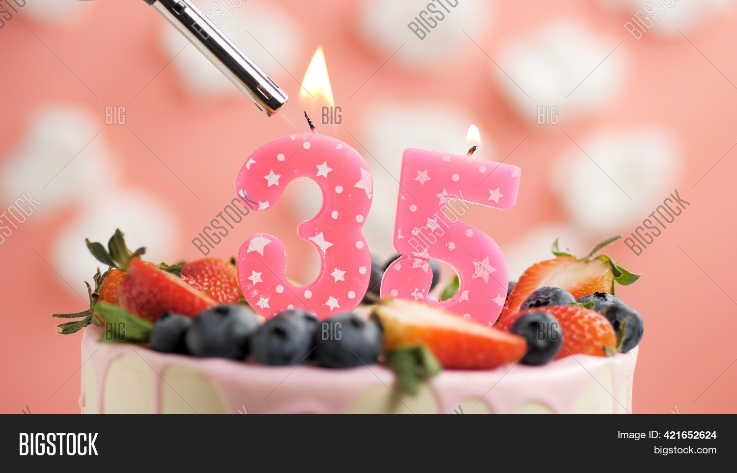 Birthday Cake Number Image & Photo (Free Trial) | Bigstock