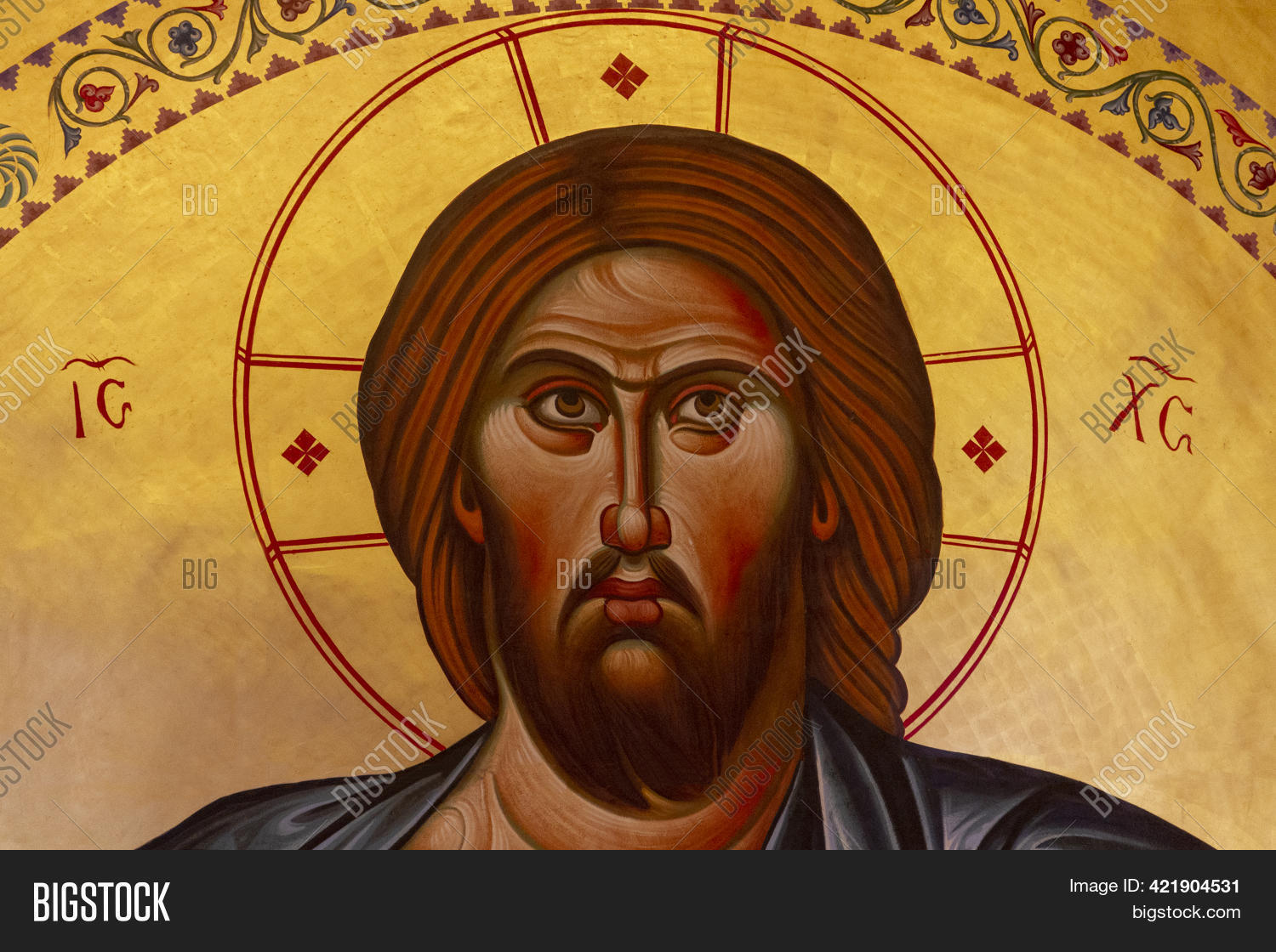 Face Jesus Christ Image & Photo (Free Trial) | Bigstock