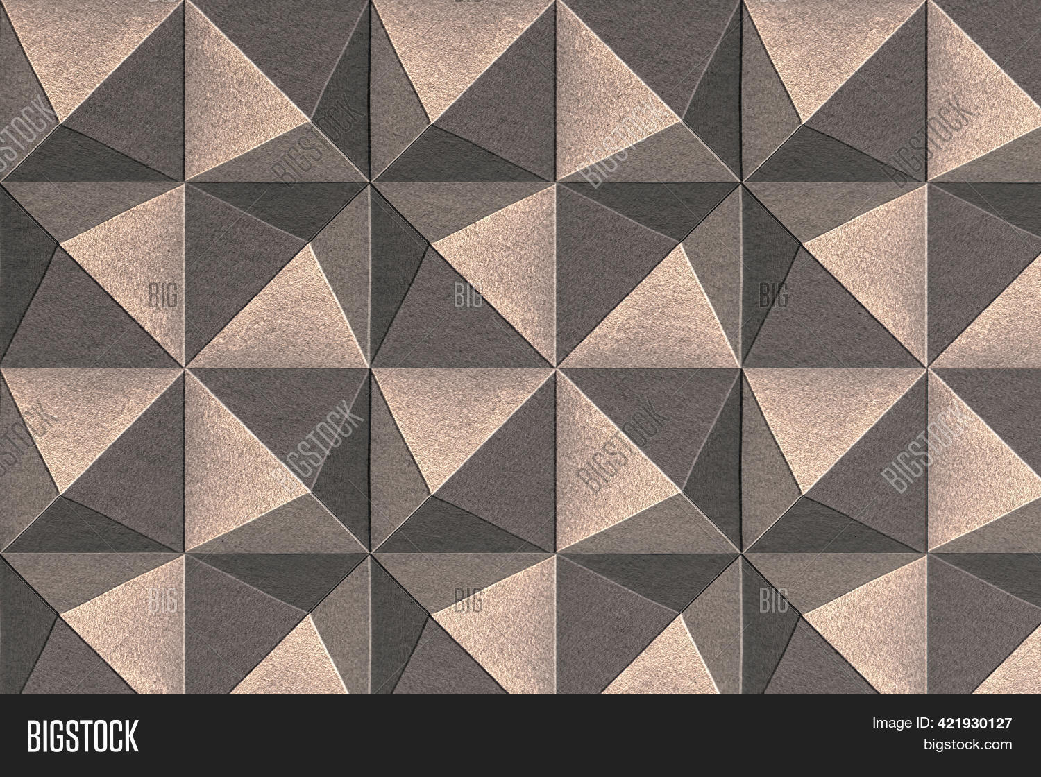 3D Copper Paper Craft Image & Photo (Free Trial) | Bigstock