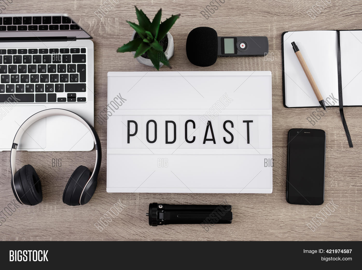Podcast Blogging Image & Photo (Free Trial) | Bigstock