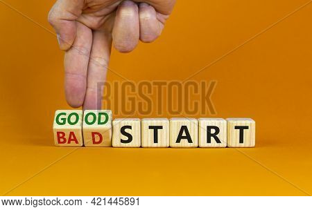 Good Bad Start Symbol Image & Photo (Free Trial) | Bigstock