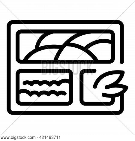 Lunch Tray Icon. Vector & Photo (Free Trial) | Bigstock