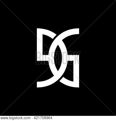 Initial Letter Dg Vector & Photo (Free Trial) | Bigstock